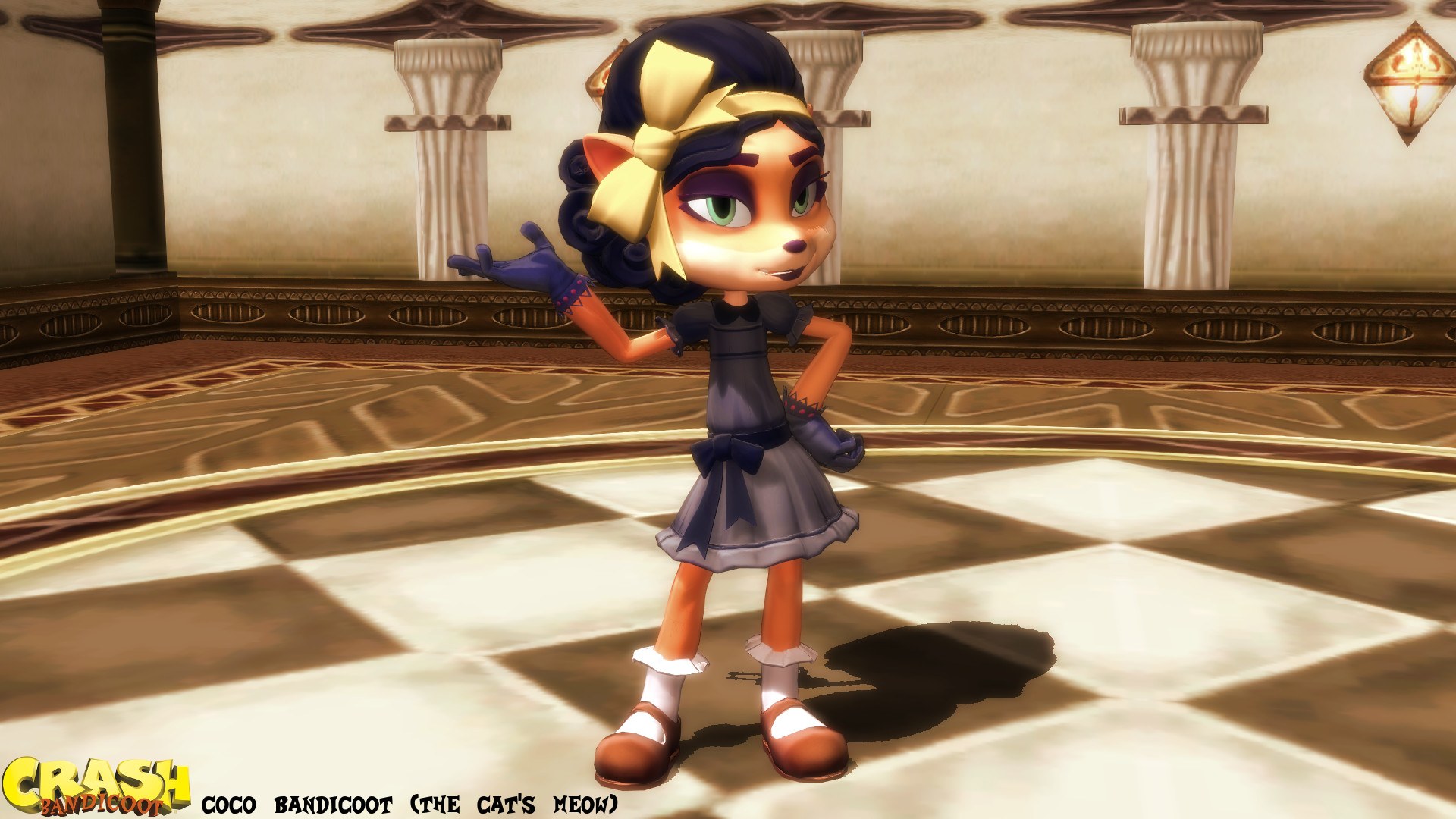 (MMD Model) Coco Bandicoot (The Cat's Meow) DL by SAB64 on DeviantArt