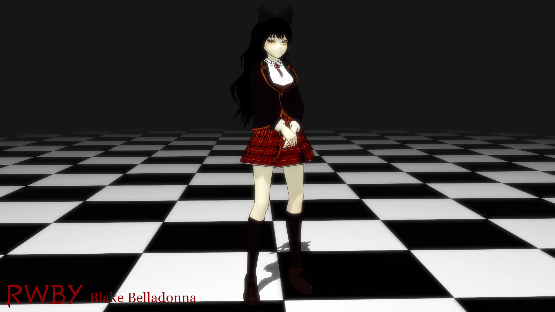(MMD Model) Blake Belladonna (School) DL by SAB64 on DeviantArt
