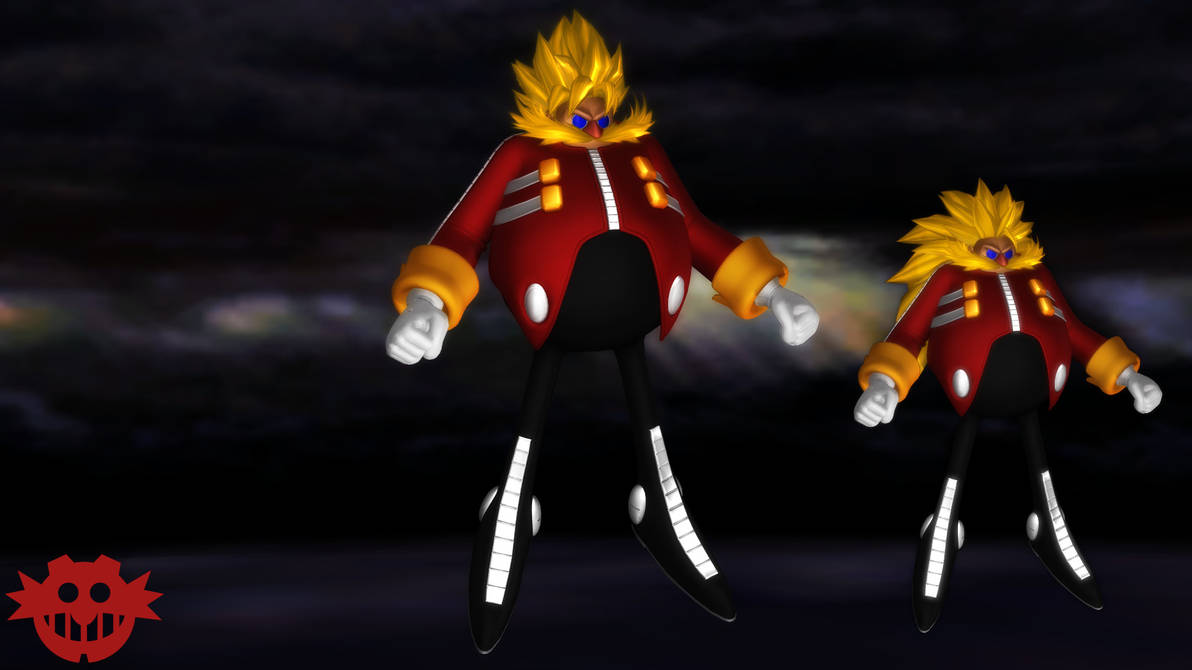 (MMD Model) Eggman (Super) Download by SAB64 on DeviantArt