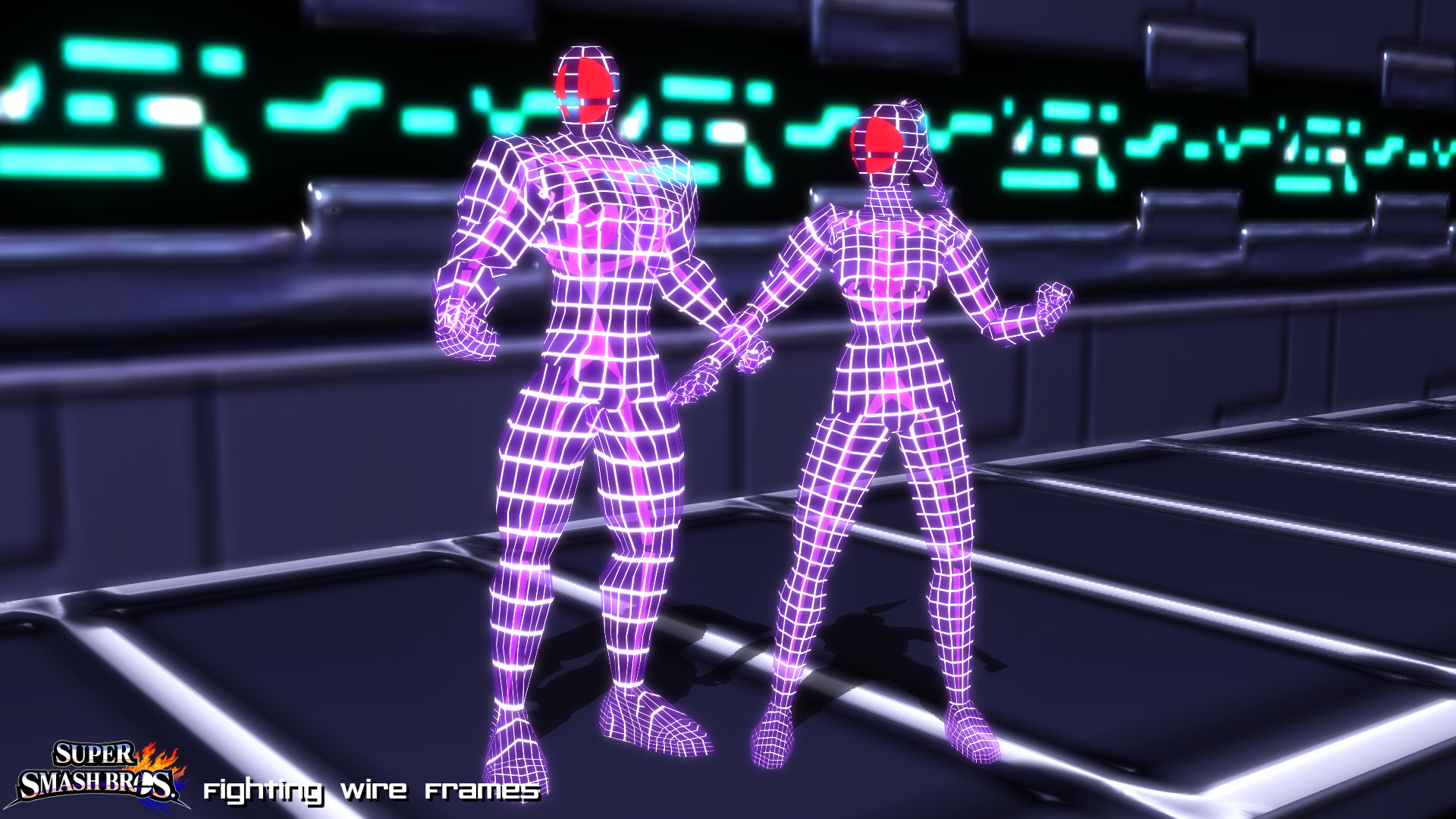 (MMD Model) Fighting Wire Frames Download by SAB64 on DeviantArt