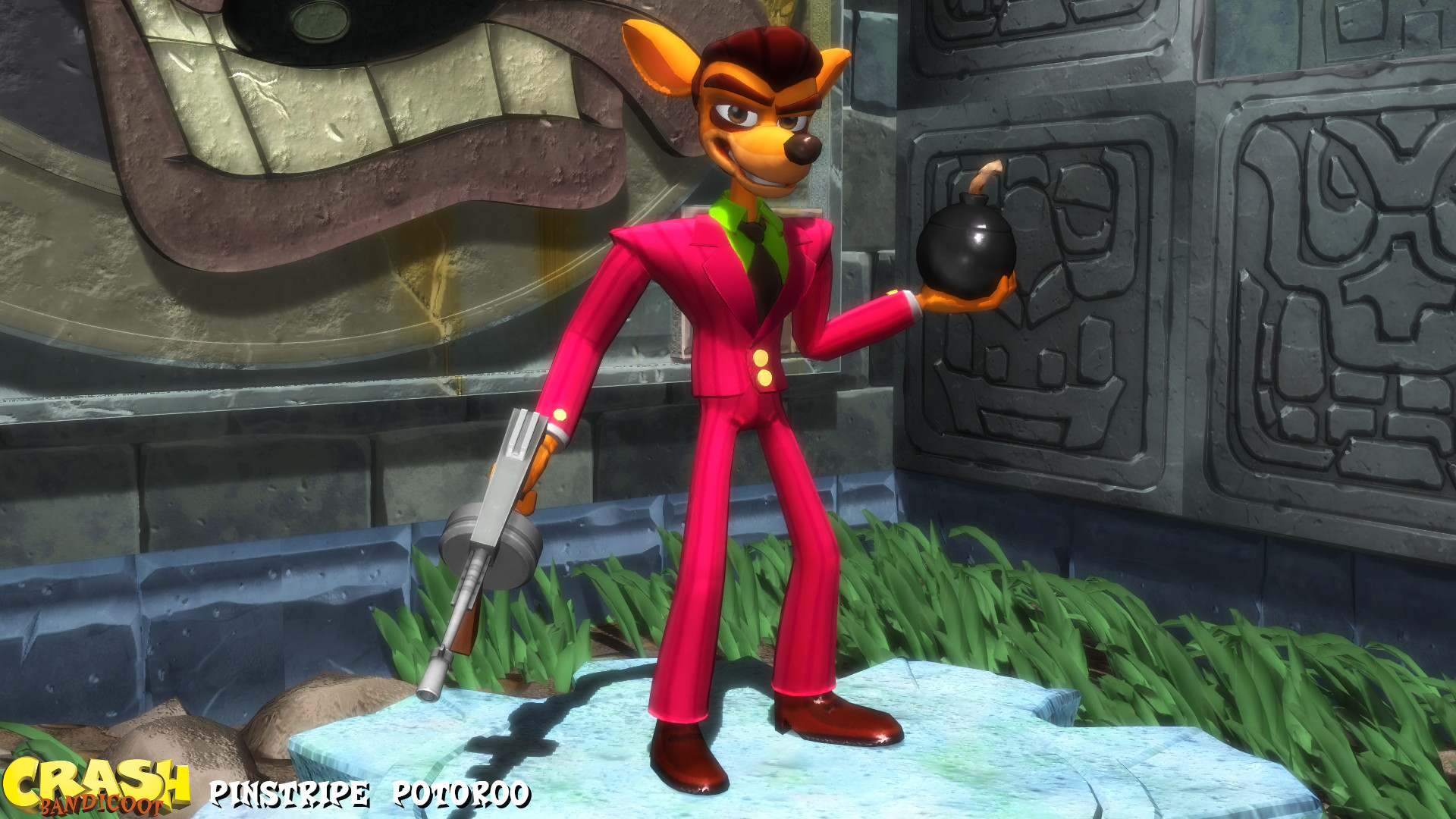 Crash Bandicoot Pinstripe Potoroo Crash Bandicoot Pinstripe Potoroo