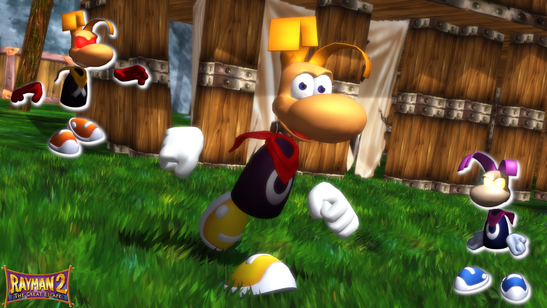 (MMD/FBX Model) Rayman (R2 Promo Art) Download by SAB64 on DeviantArt