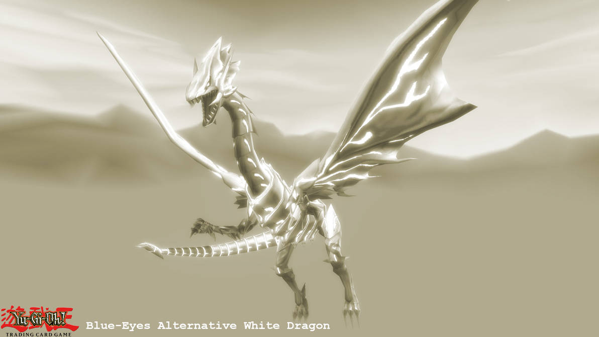 (MMD Model) Blue-Eyes Alternative White Dragon DL by SAB64 on DeviantArt