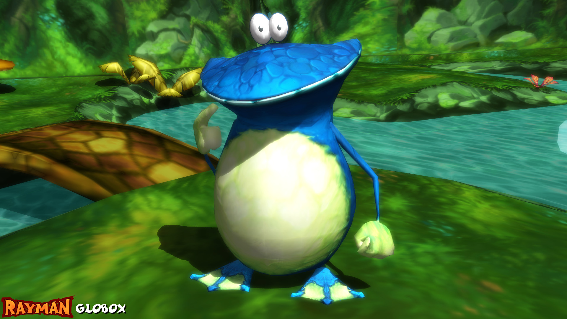 (MMD/FBX Model) Globox (Rayman M Promo Art) DL by SAB64 on DeviantArt