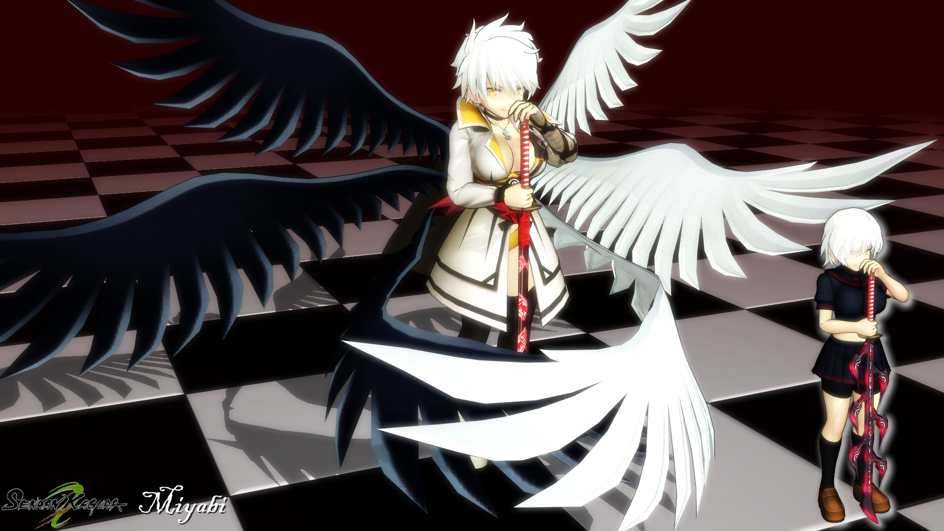 (MMD Model) Miyabi Download by SAB64 on DeviantArt