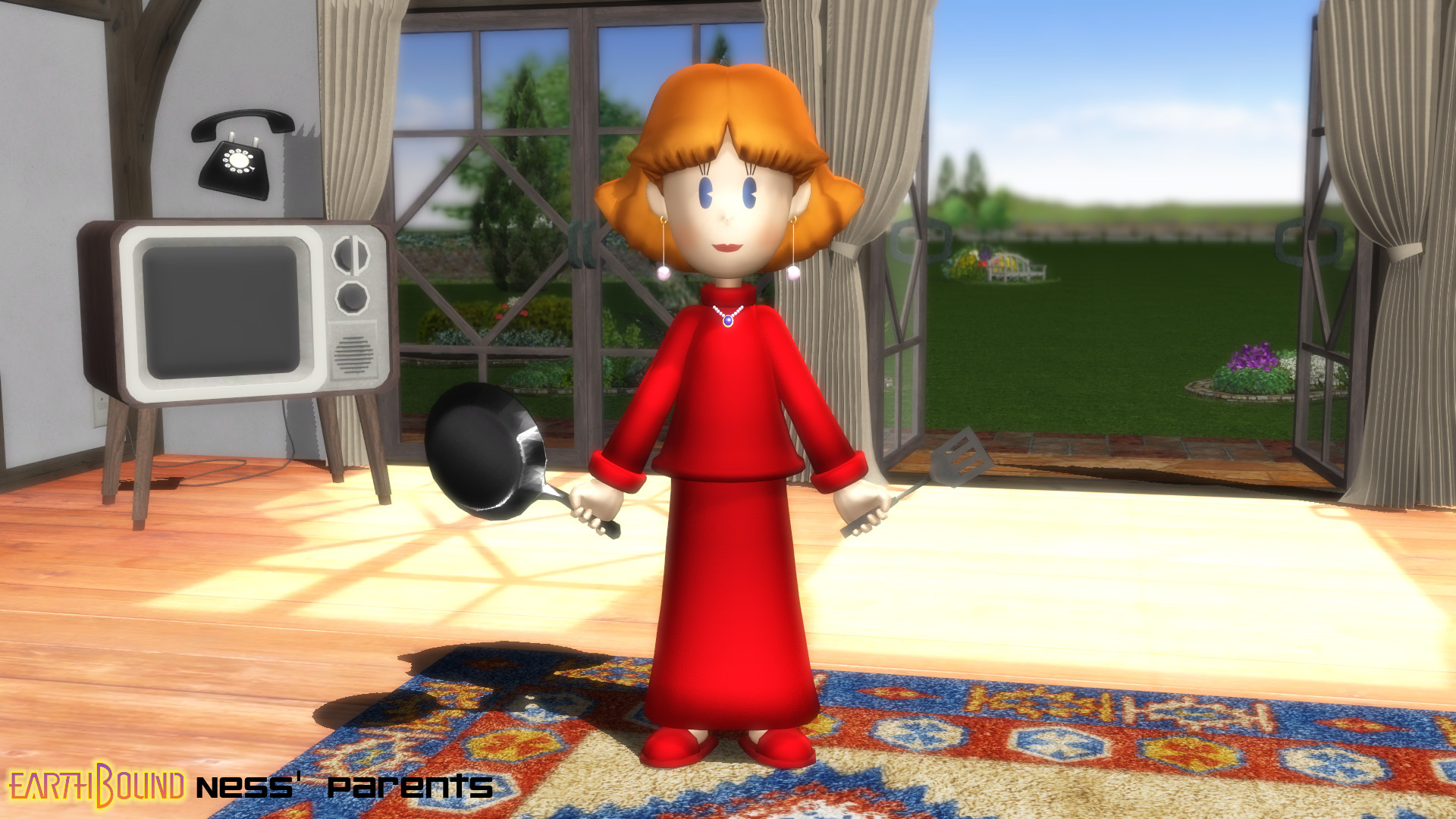 (MMD Model) Ness' Parents Download by SAB64 on DeviantArt