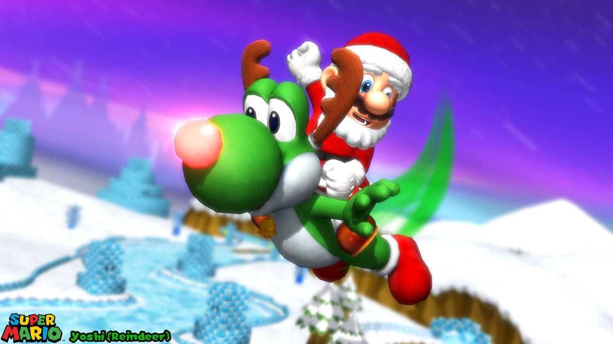 (MMD Model) Yoshi (Reindeer) Download by SAB64 on DeviantArt