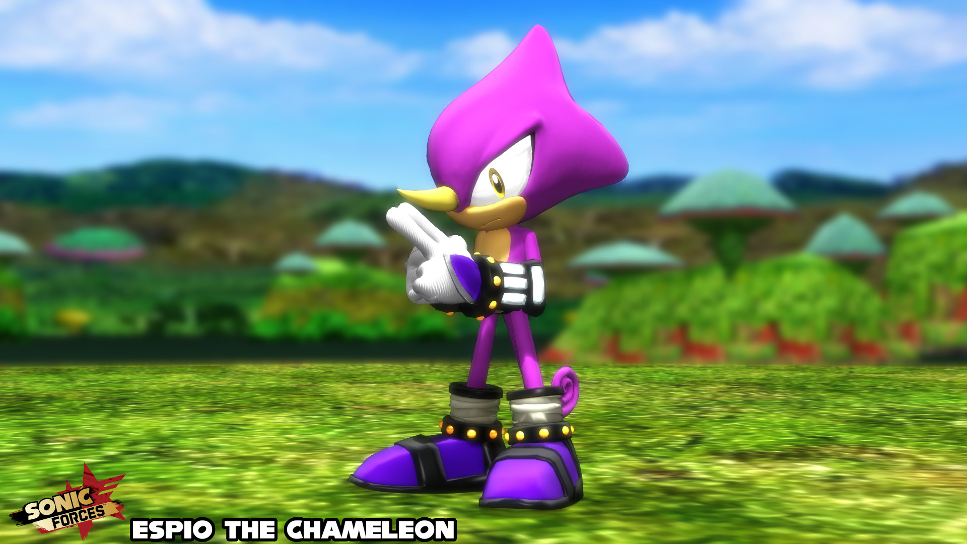 (MMD Model) Espio the Chameleon (Forces) Download by SAB64 on DeviantArt