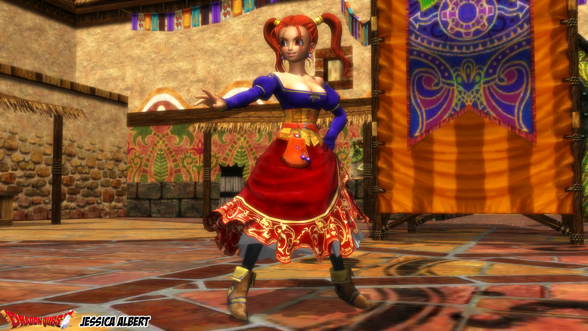 (MMD/FBX Model) Jessica Albert (DQH) Download by SAB64 on DeviantArt