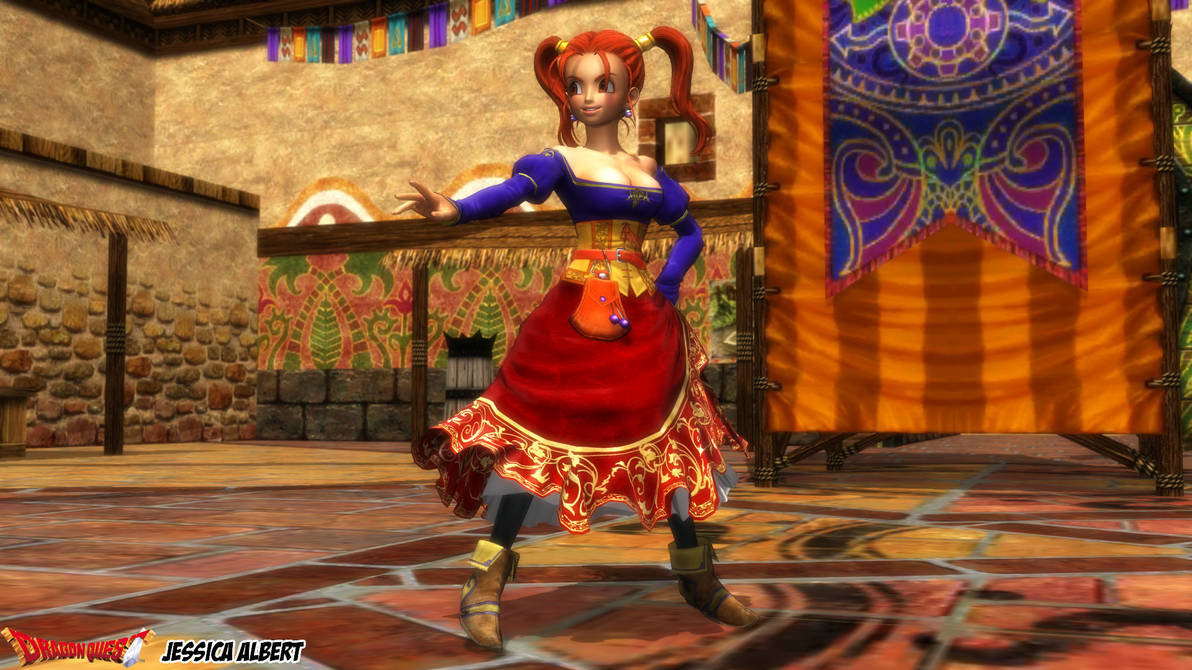 (MMD/FBX Model) Jessica Albert (DQH) Download by SAB64 on DeviantArt