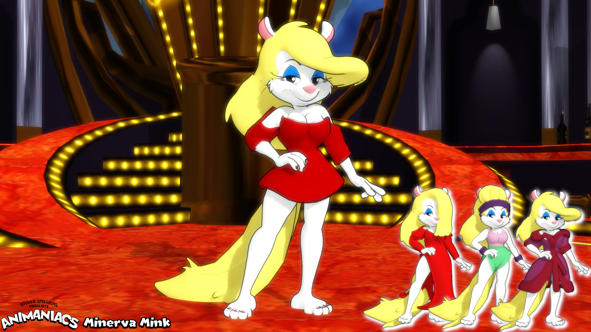 Animaniacs Minerva Mink
