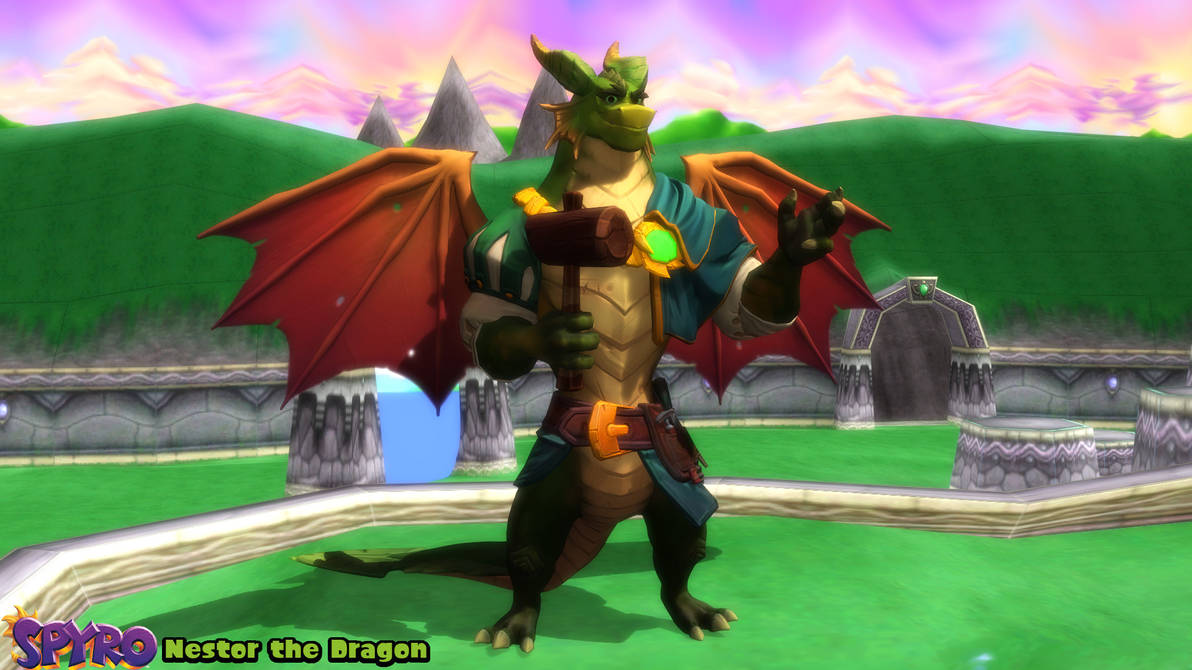 (MMD Model) Nestor the Dragon Download by SAB64 on DeviantArt