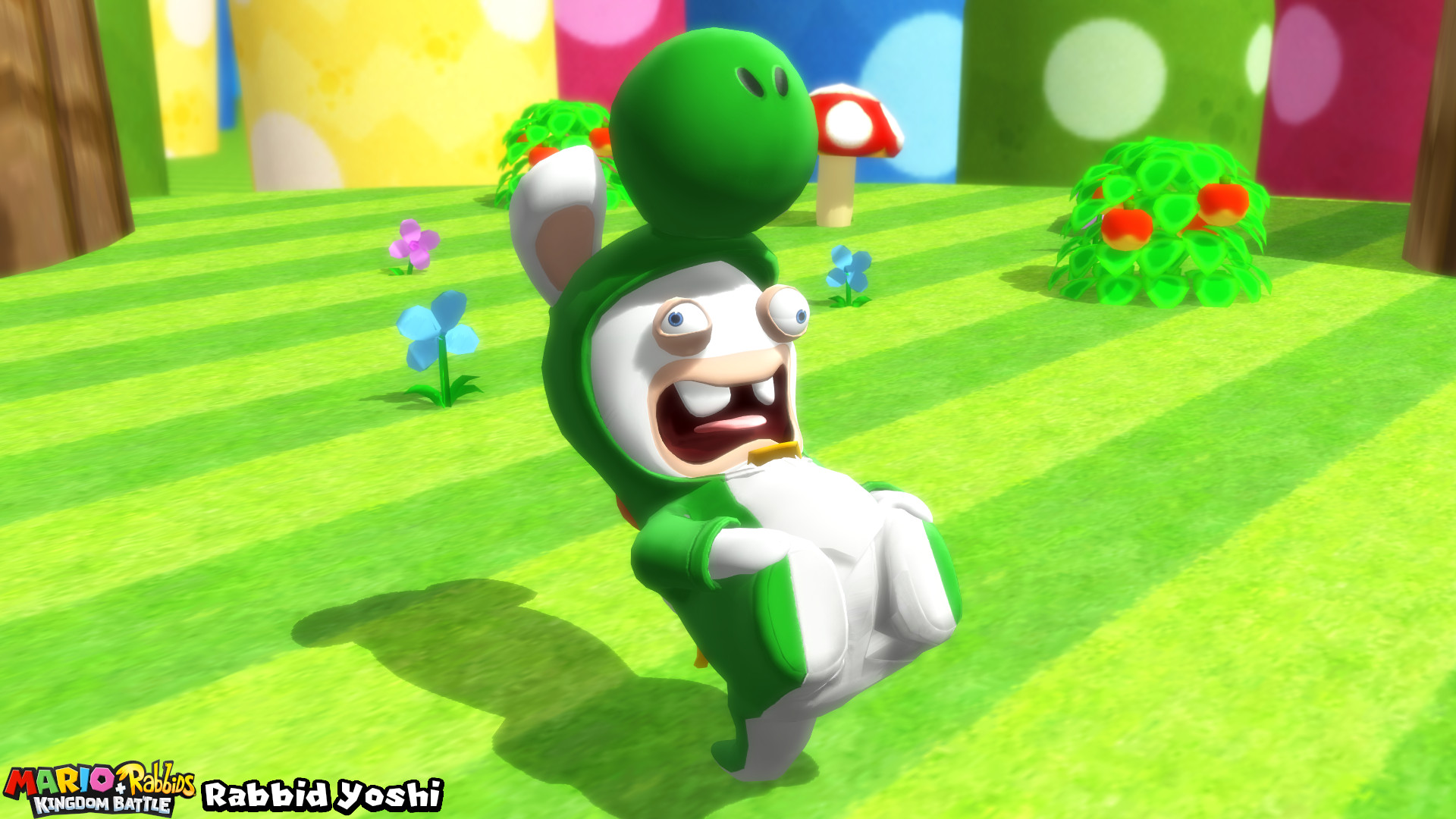 (MMD Model) Rabbid Yoshi Download by SAB64 on DeviantArt
