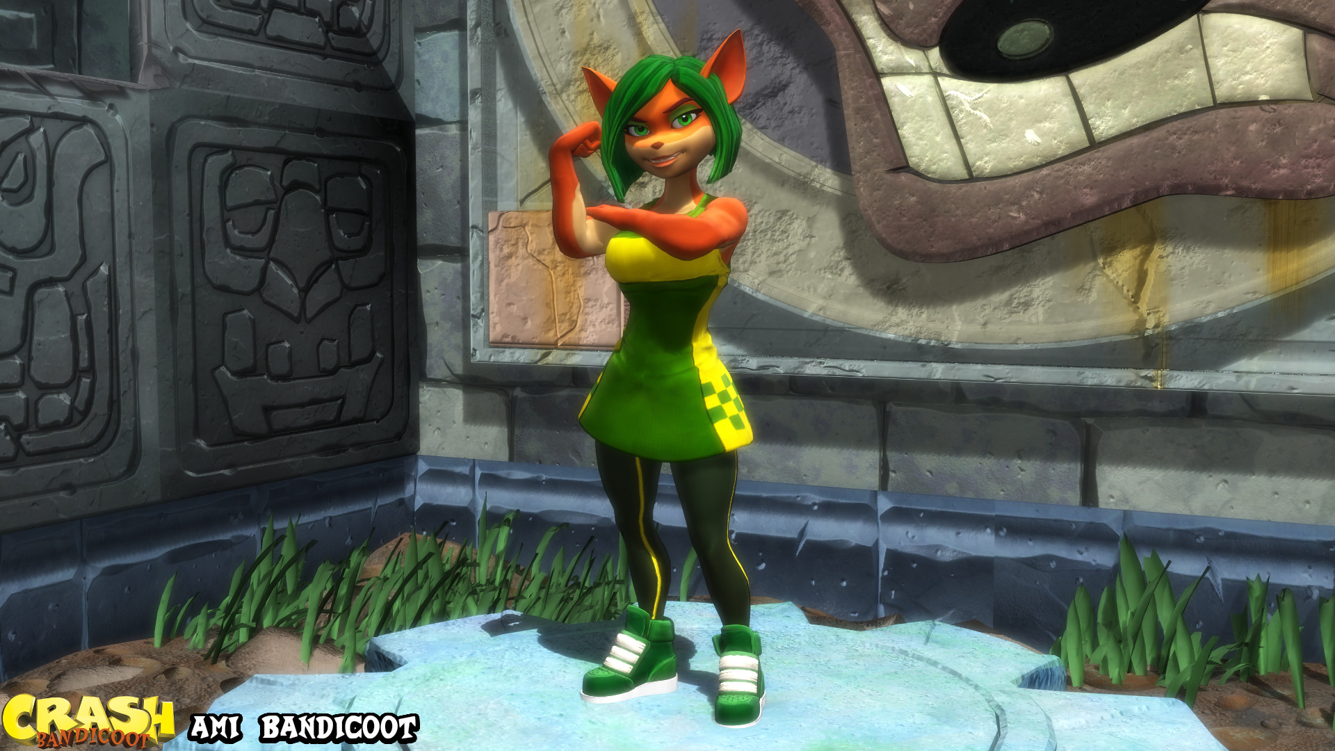 (MMD Model) Ami Bandicoot (Crash 4 Edit) DL by SAB64 on DeviantArt