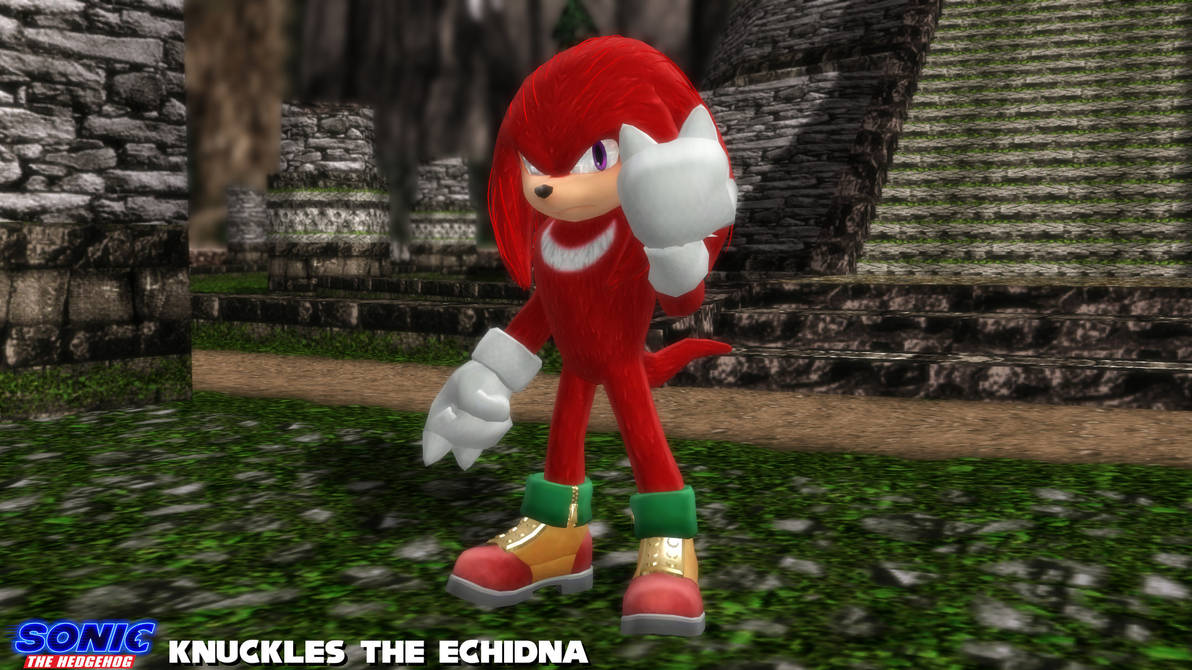 (MMD Model) Knuckles the Echidna (Movie) Download by SAB64 on DeviantArt