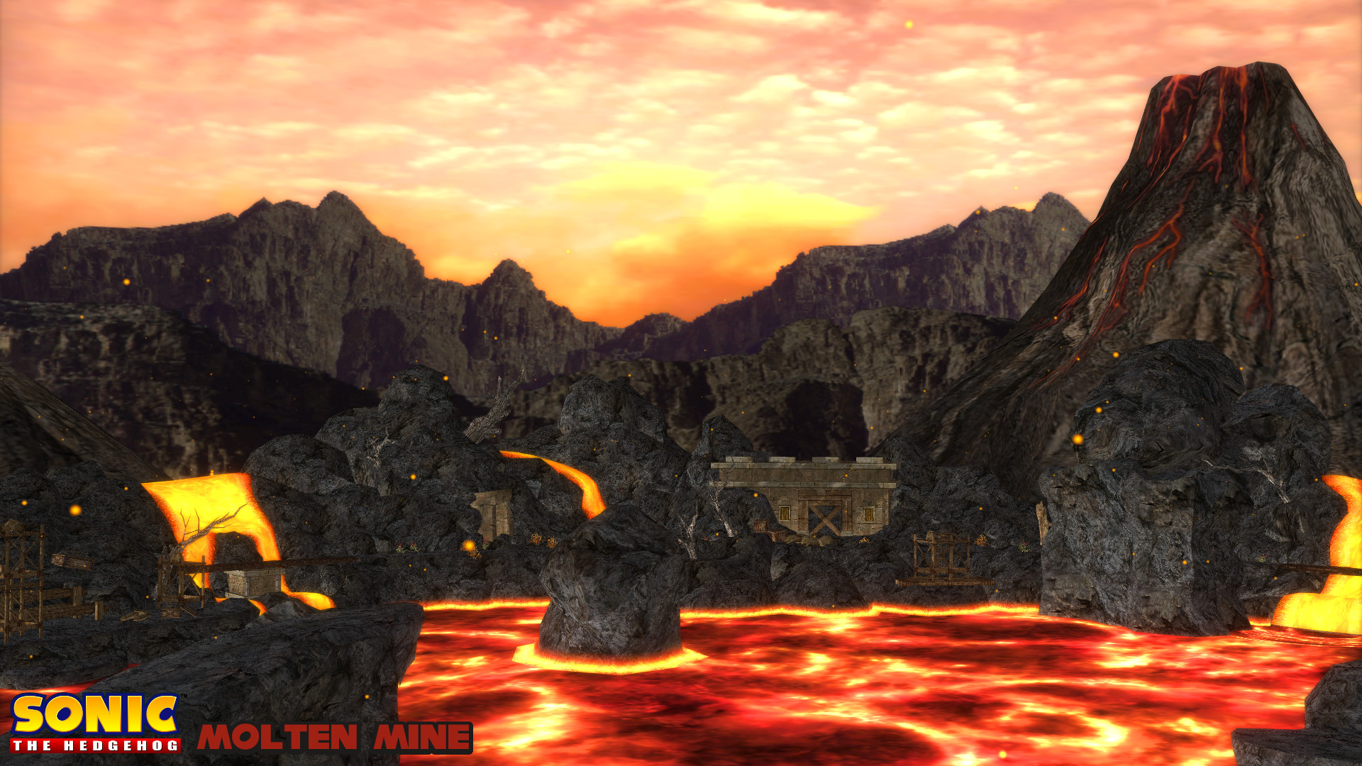 (MMD Stage) Molten Mine Download by SAB64 on DeviantArt