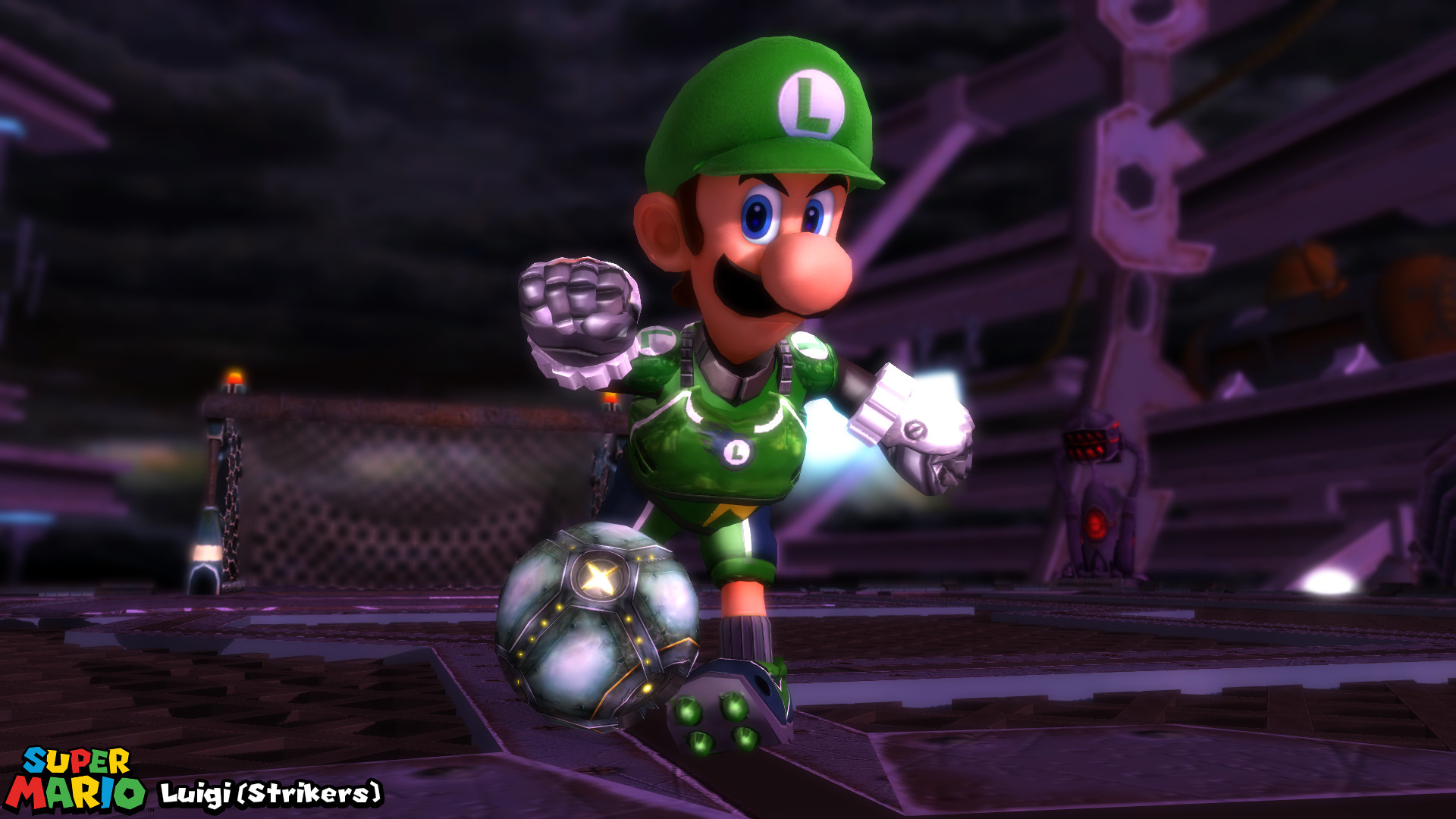 (MMD Model) Luigi (Strikers) Download by SAB64 on DeviantArt