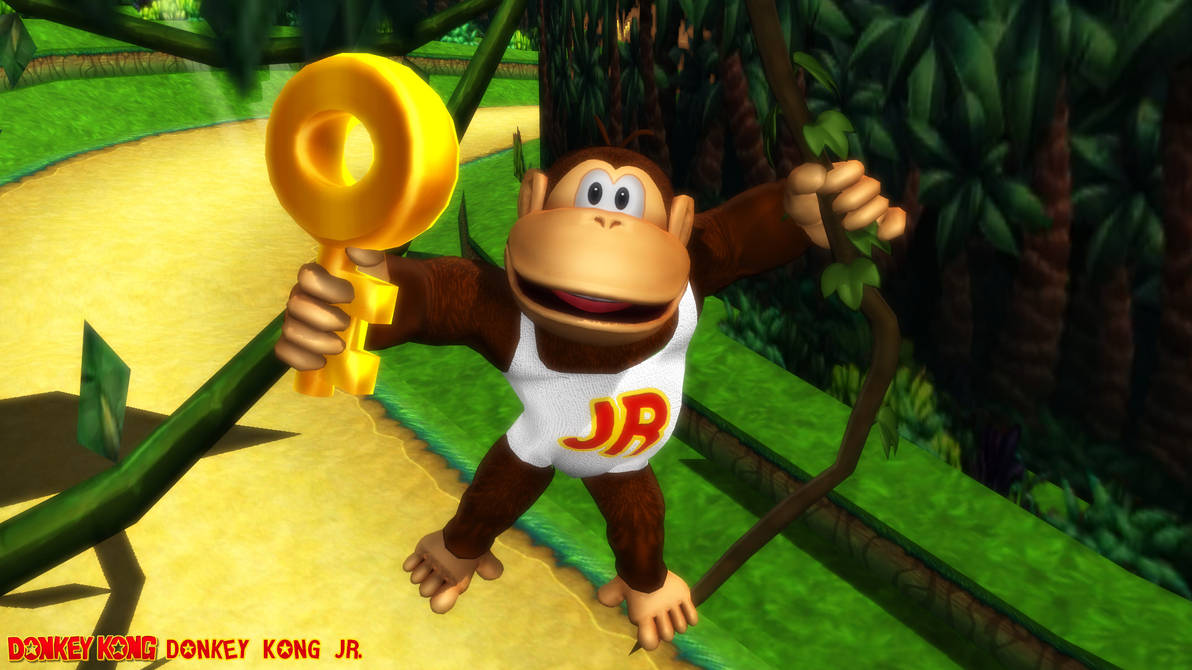 (MMD/FBX Model) Donkey Kong Jr. Download by SAB64 on DeviantArt