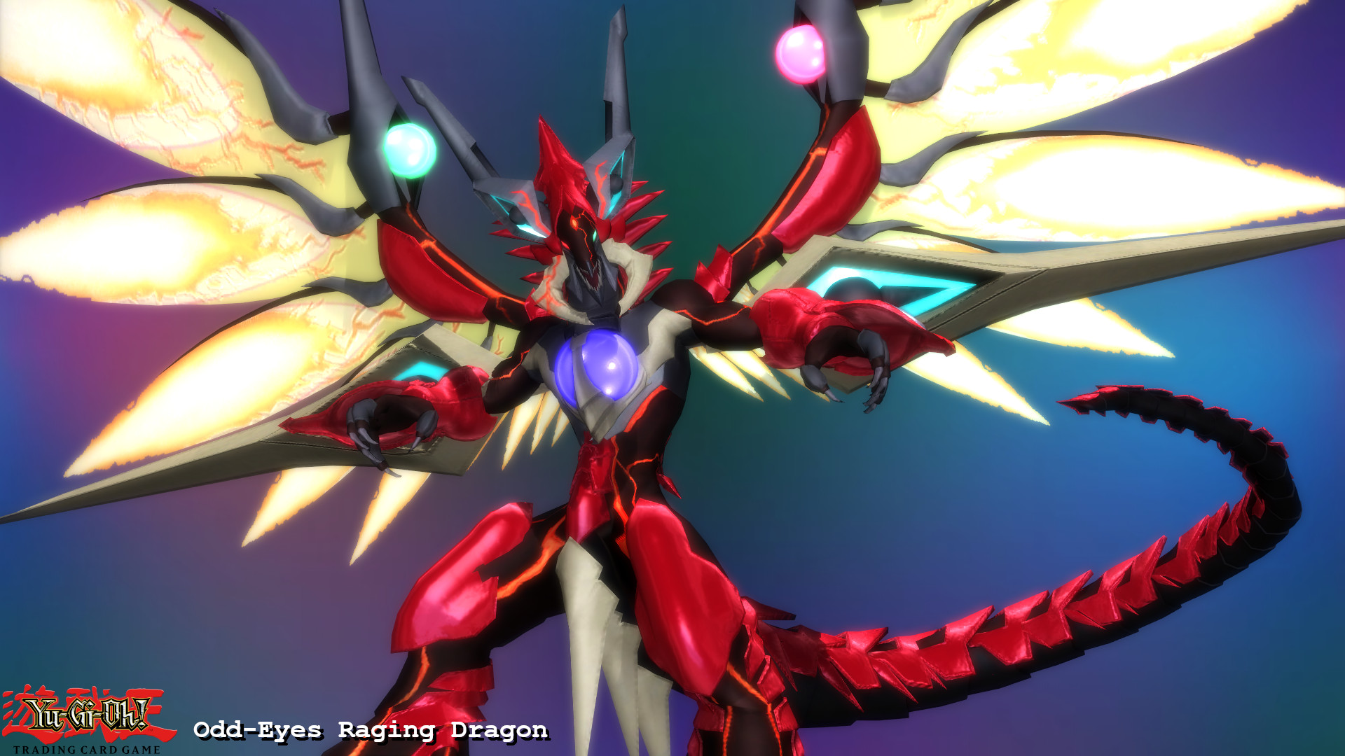 (MMD Model) Odd-Eyes Raging Dragon Download by SAB64 on DeviantArt