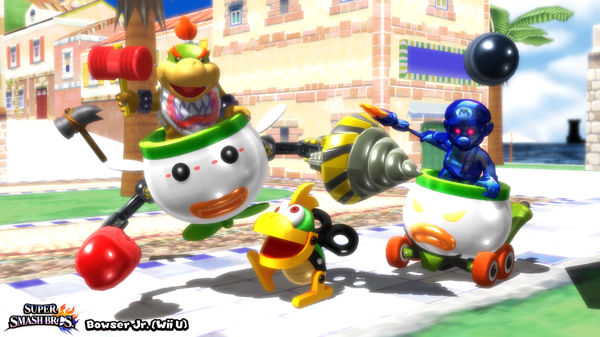 (MMD Model) Bowser Jr. (SSB4) Download by SAB64 on DeviantArt