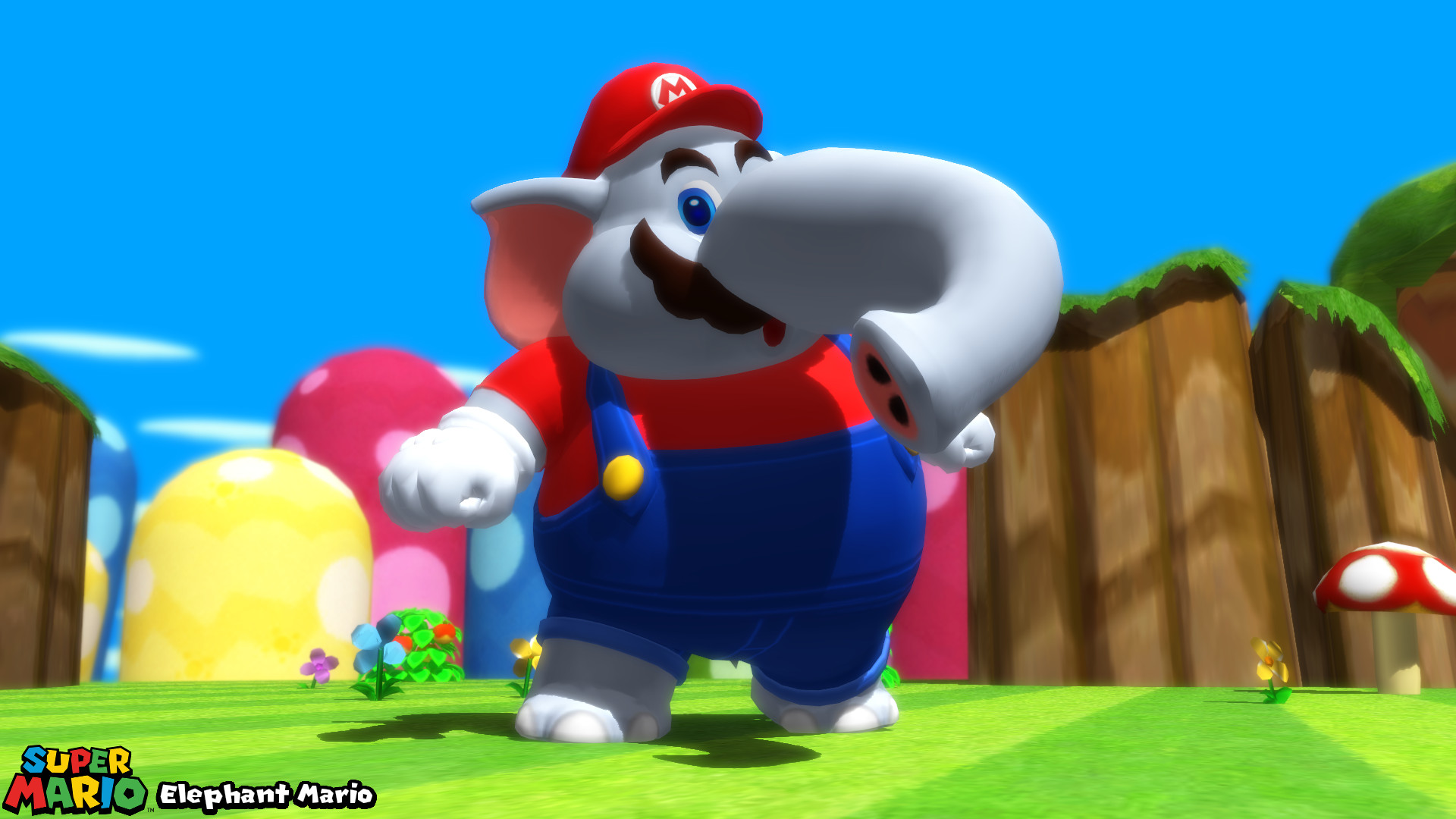 (MMD Model) Elephant Mario Download by SAB64 on DeviantArt