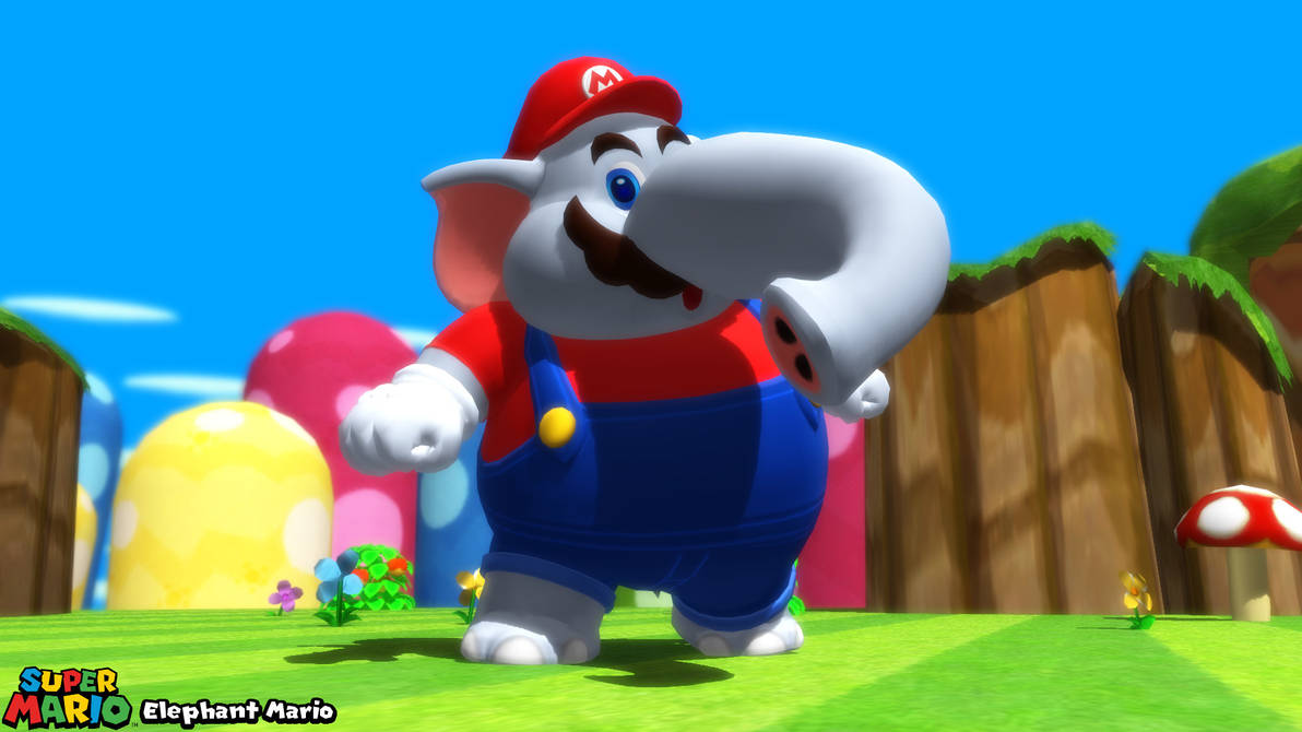 (MMD Model) Elephant Mario Download by SAB64 on DeviantArt