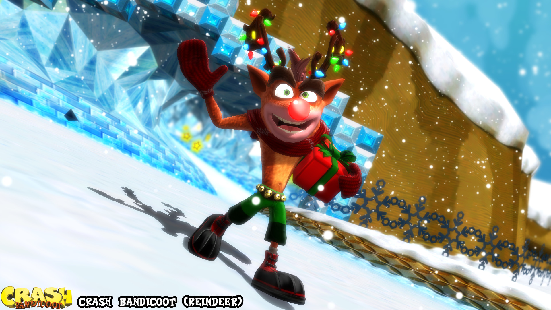 (MMD Model) Crash Bandicoot (Reindeer) Download by SAB64 on DeviantArt