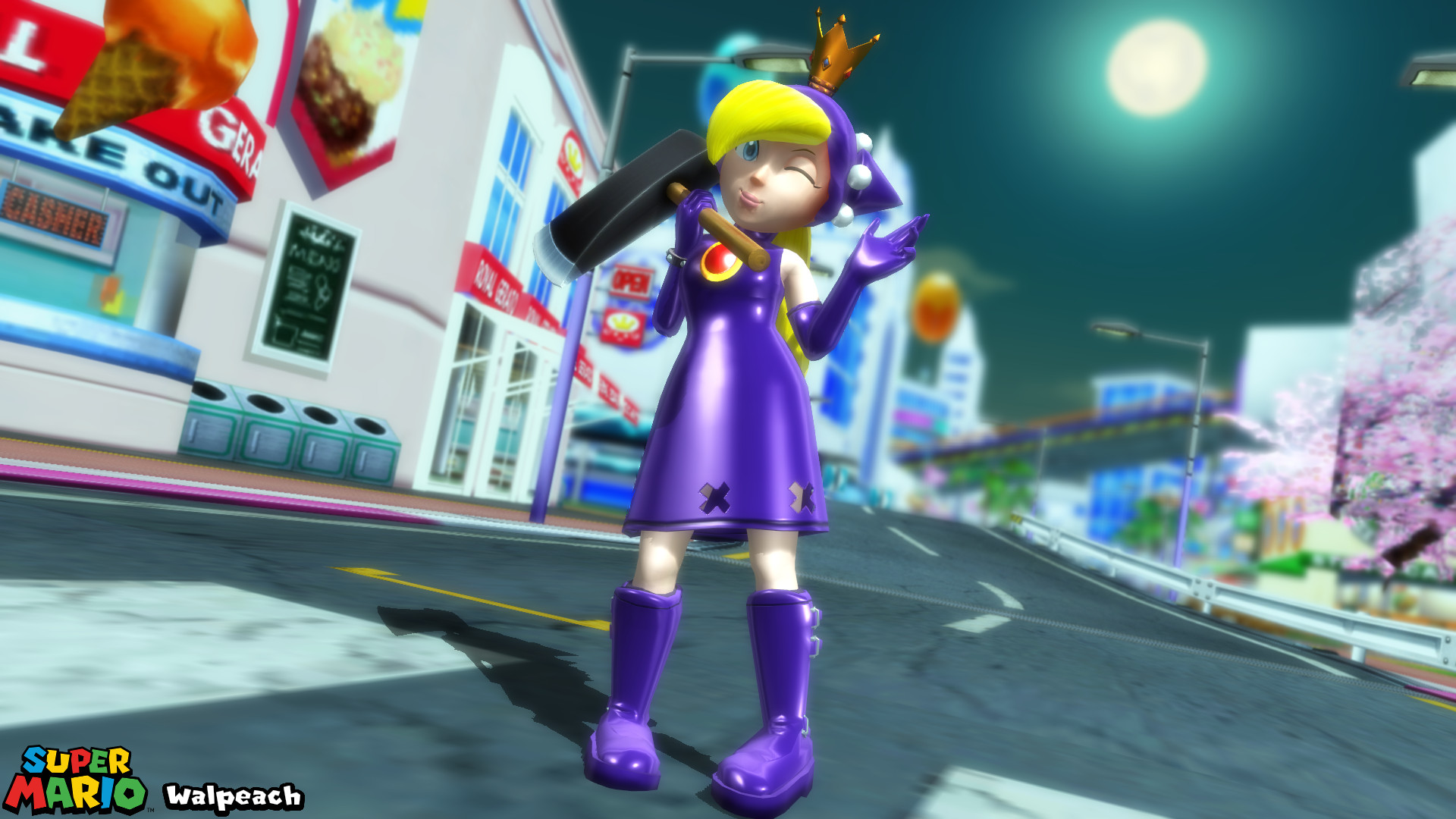 (MMD/FBX Model) Walpeach Download by SAB64 on DeviantArt