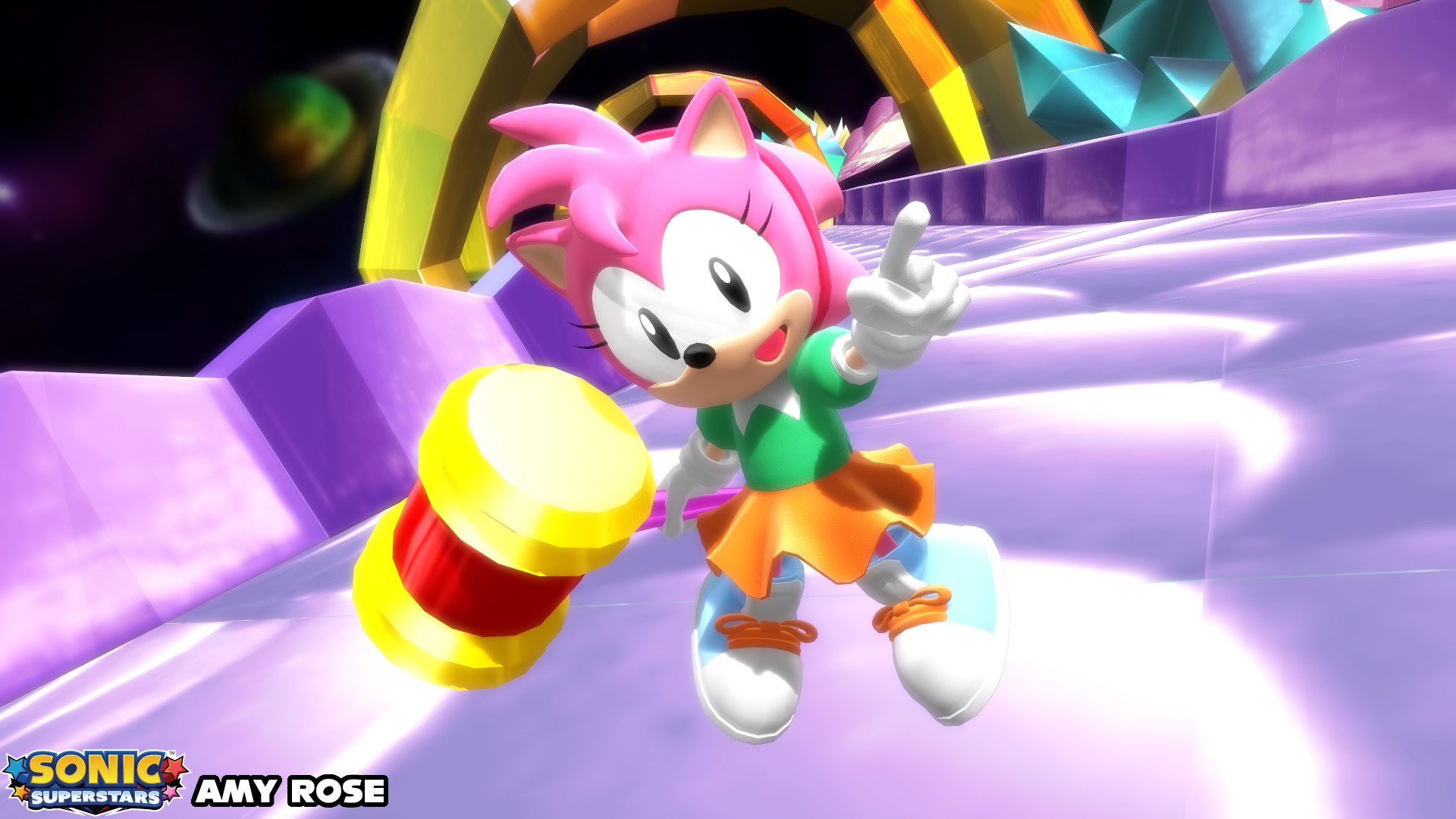 (MMD Model) Amy Rose (Superstars) Download by SAB64 on DeviantArt