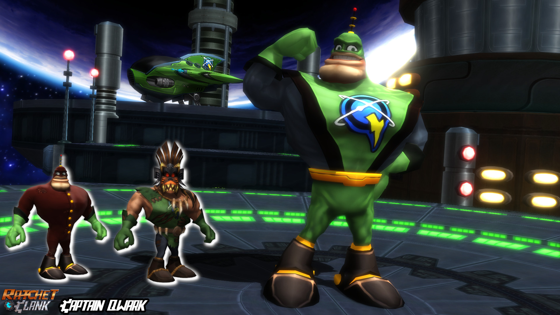 (MMD/FBX Model) Captain Qwark (PS2) Download by SAB64 on DeviantArt