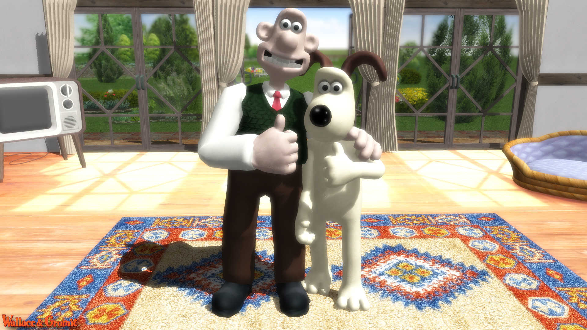 (MMD Model) Wallace and Gromit Download by SAB64 on DeviantArt
