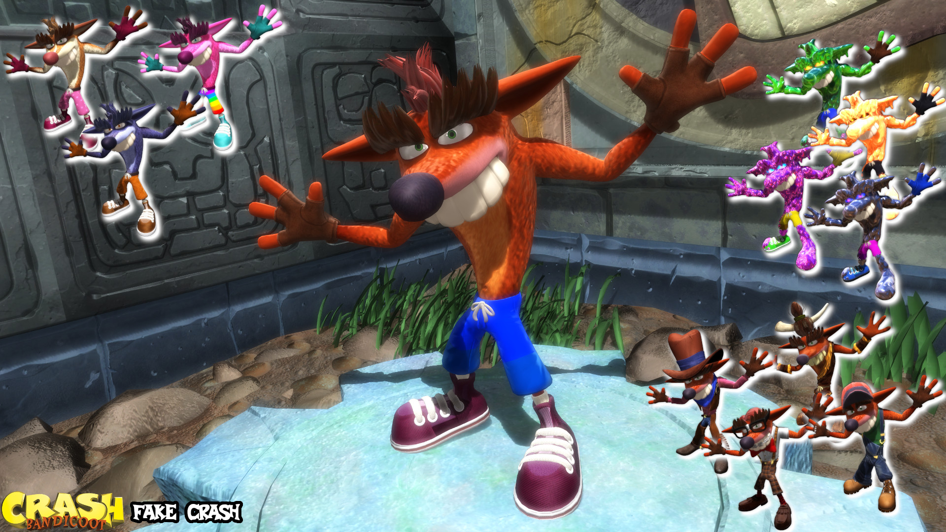(MMD Model) Fake Crash (NST) Download by SAB64 on DeviantArt