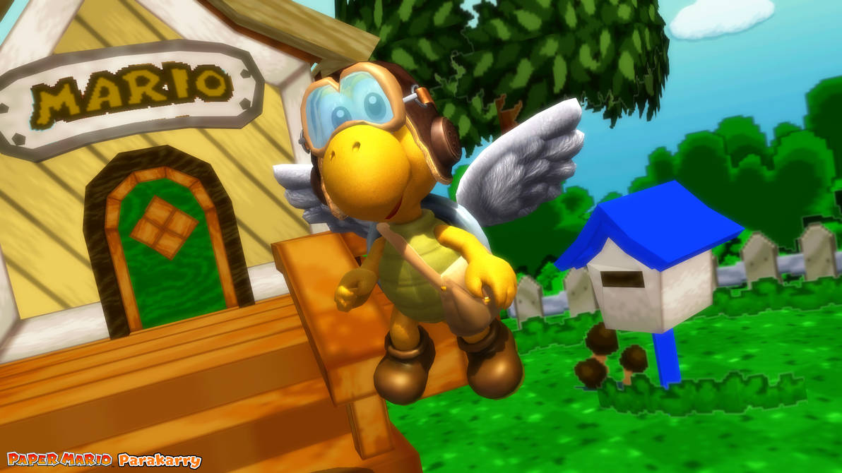 (MMD/FBX Model) Parakarry (3D) Download by SAB64 on DeviantArt