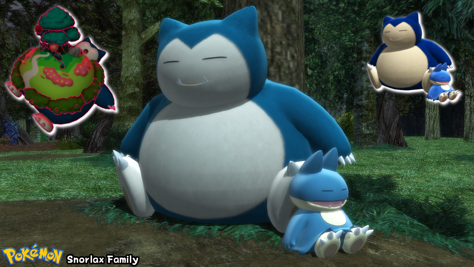 (MMD Model) Munchlax and Snorlax Download by SAB64 on DeviantArt