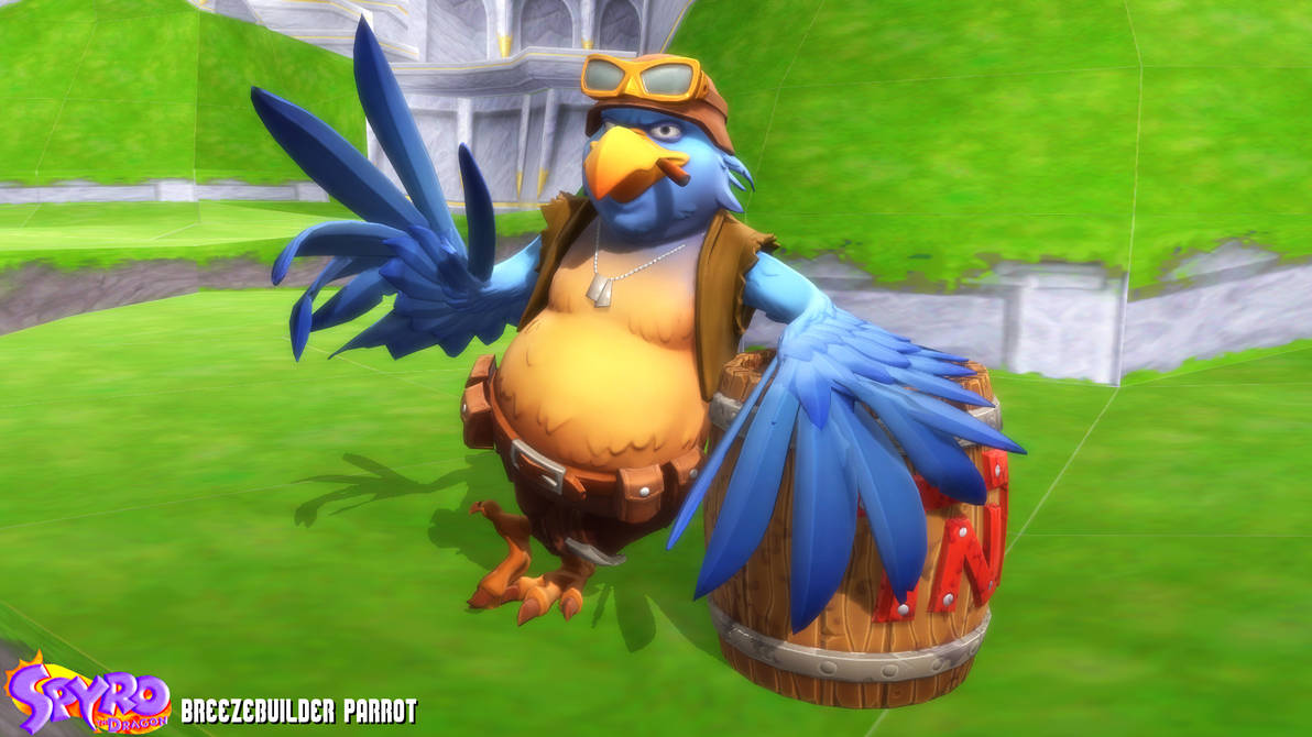(MMD Model) Breezebuilder Parrot Download by SAB64 on DeviantArt