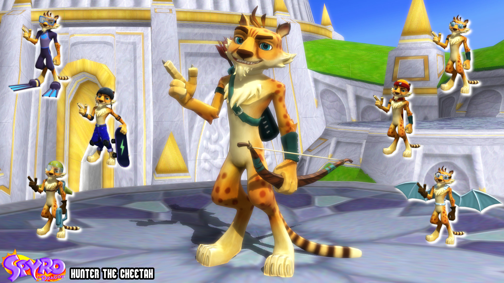 (MMD Model) Hunter the Cheetah (Reignited) DL by SAB64 on DeviantArt