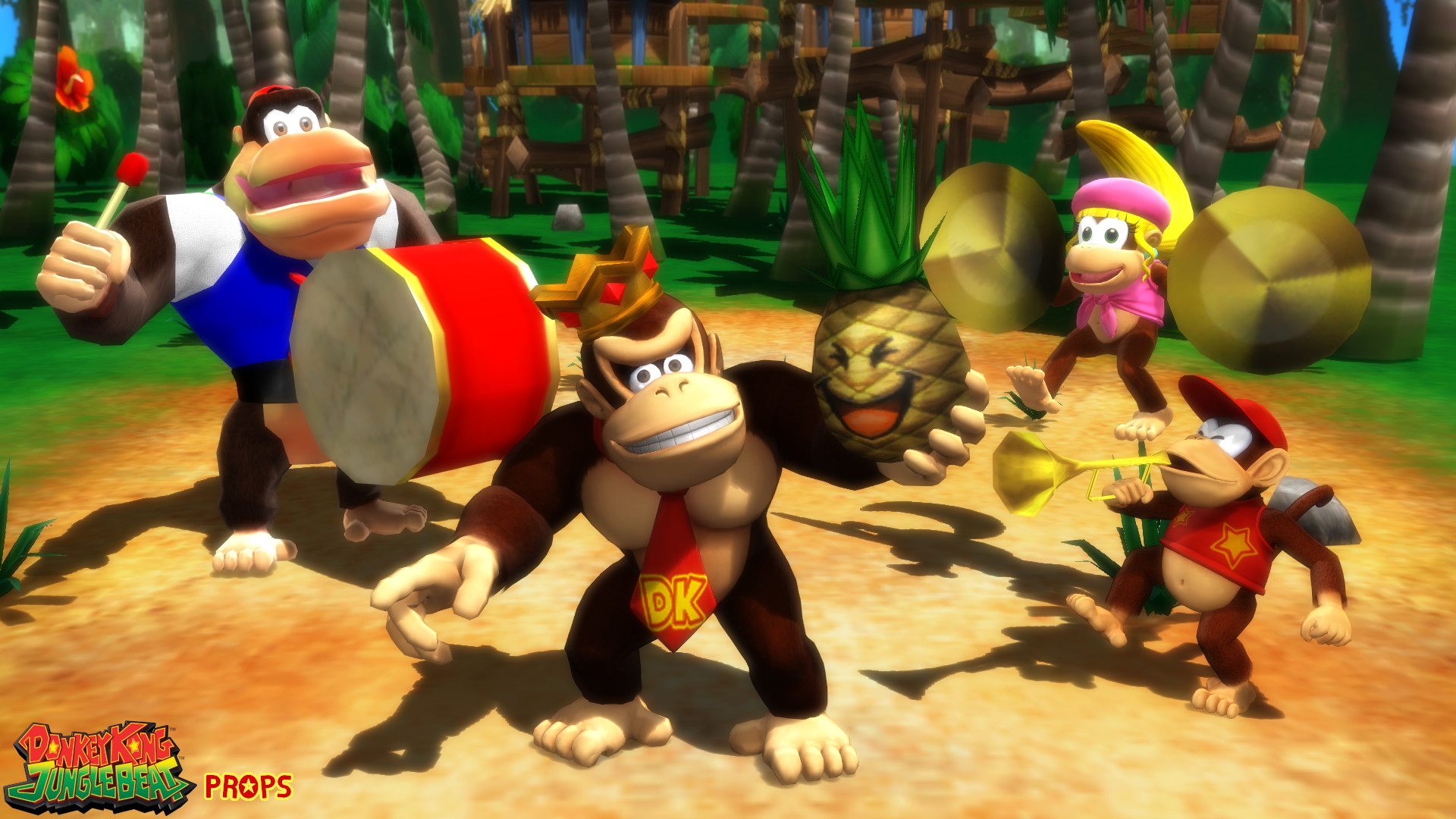 (MMD Model) Jungle Beat Props Download by SAB64 on DeviantArt