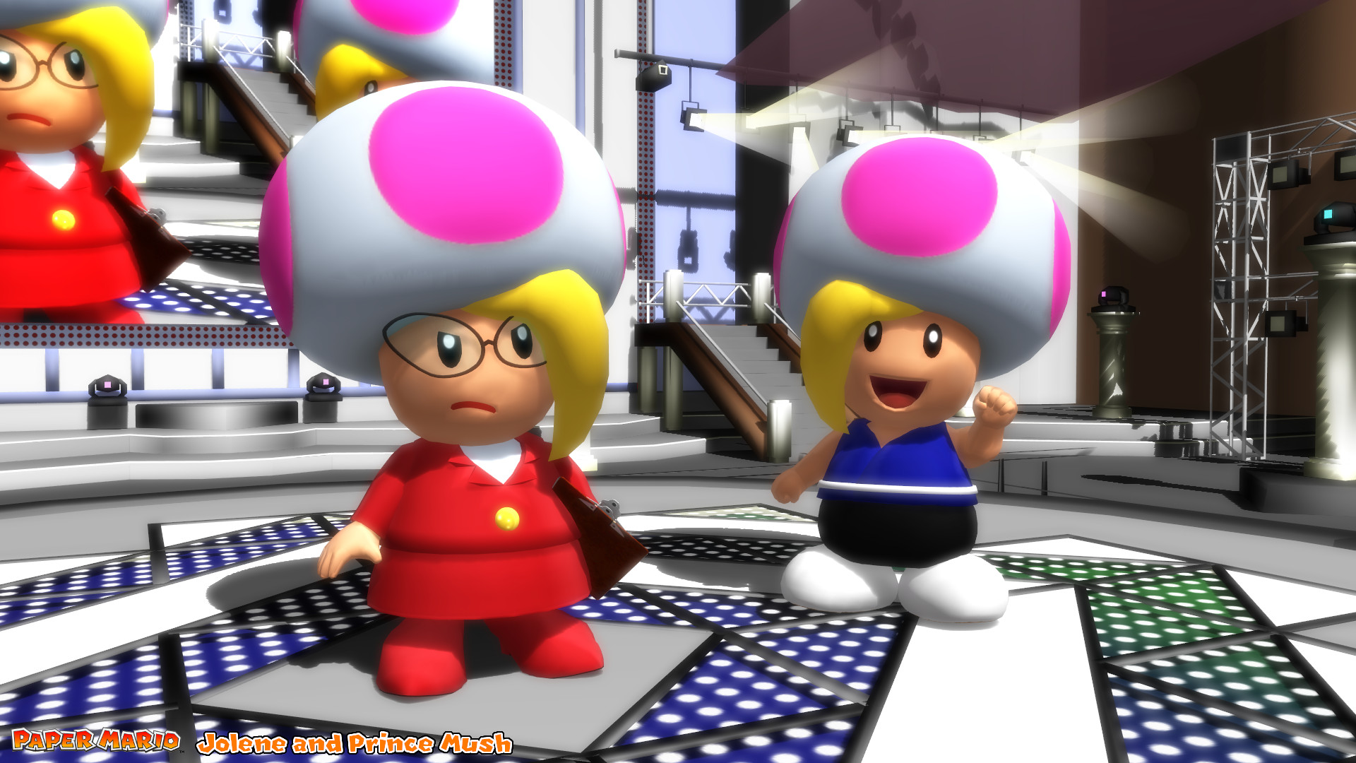 (MMD Model) Jolene and Prince Mush (3D) Download by SAB64 on DeviantArt