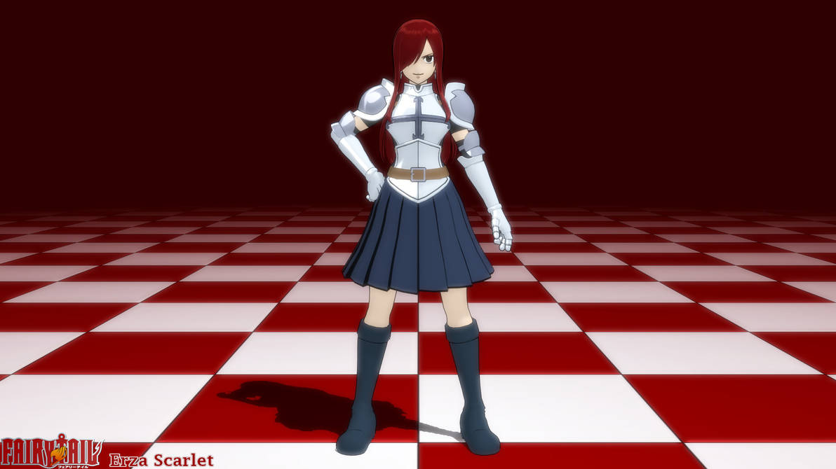 (MMD Model) Erza Scarlet Download by SAB64 on DeviantArt