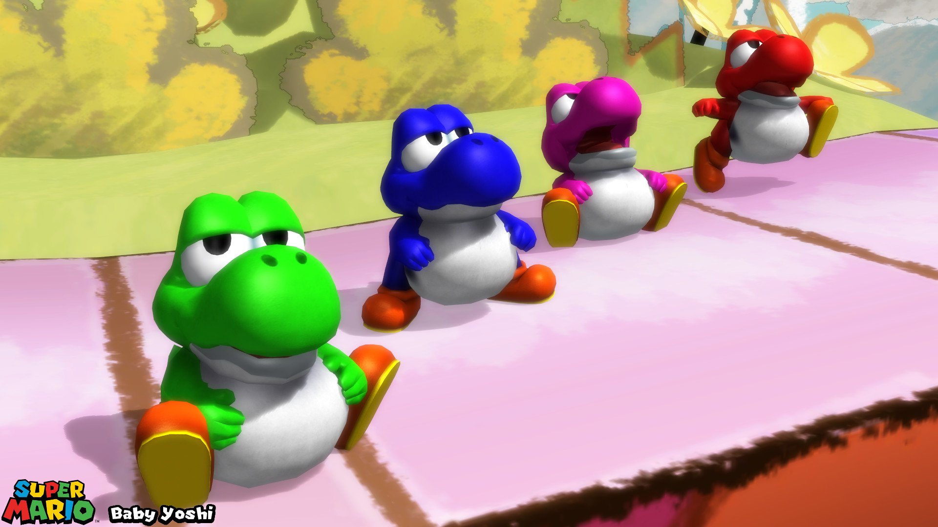 (MMD Model) Baby Yoshi Download by SAB64 on DeviantArt