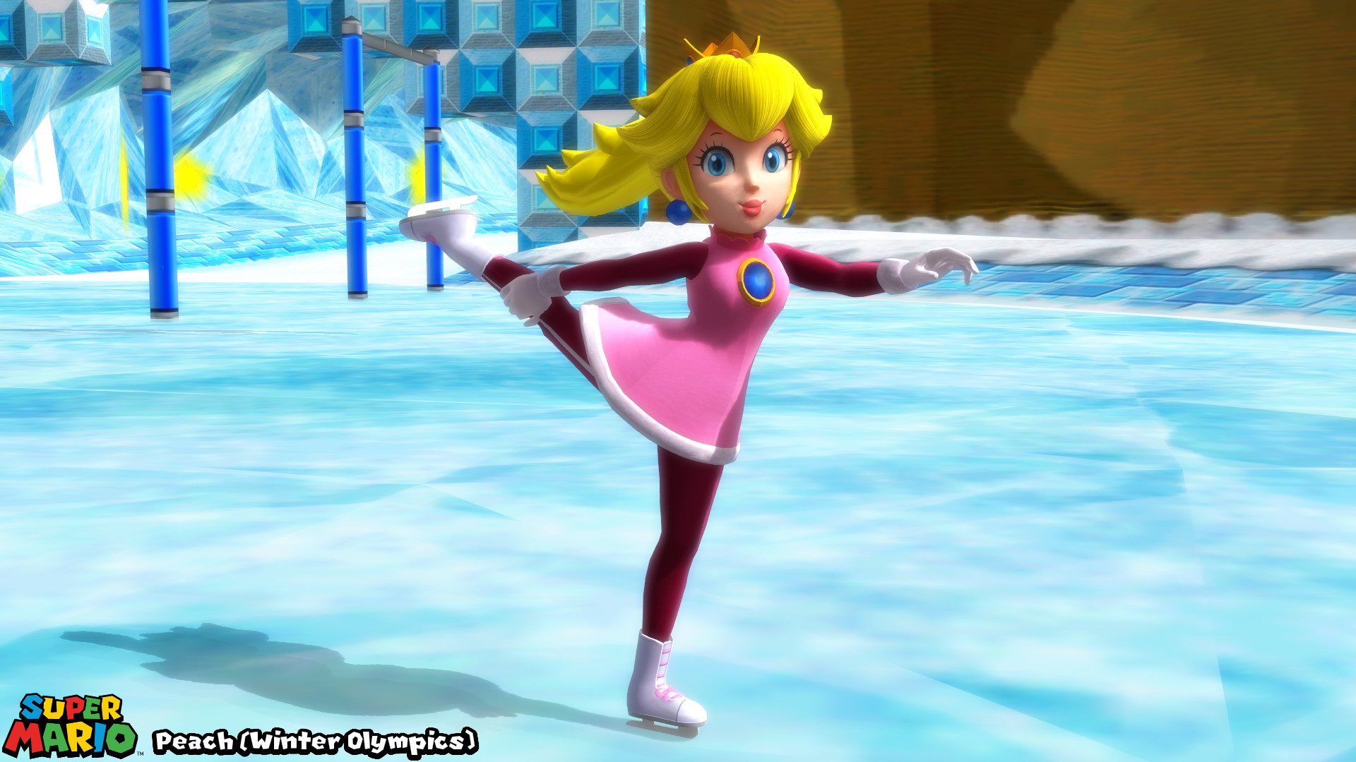 (MMD Model) Peach (Winter Olympics) Download by SAB64 on DeviantArt