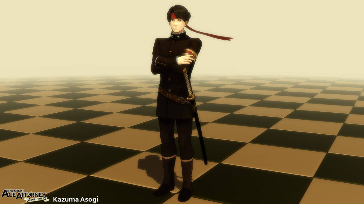 (MMD Model) Kazuma Asogi Download by SAB64 on DeviantArt