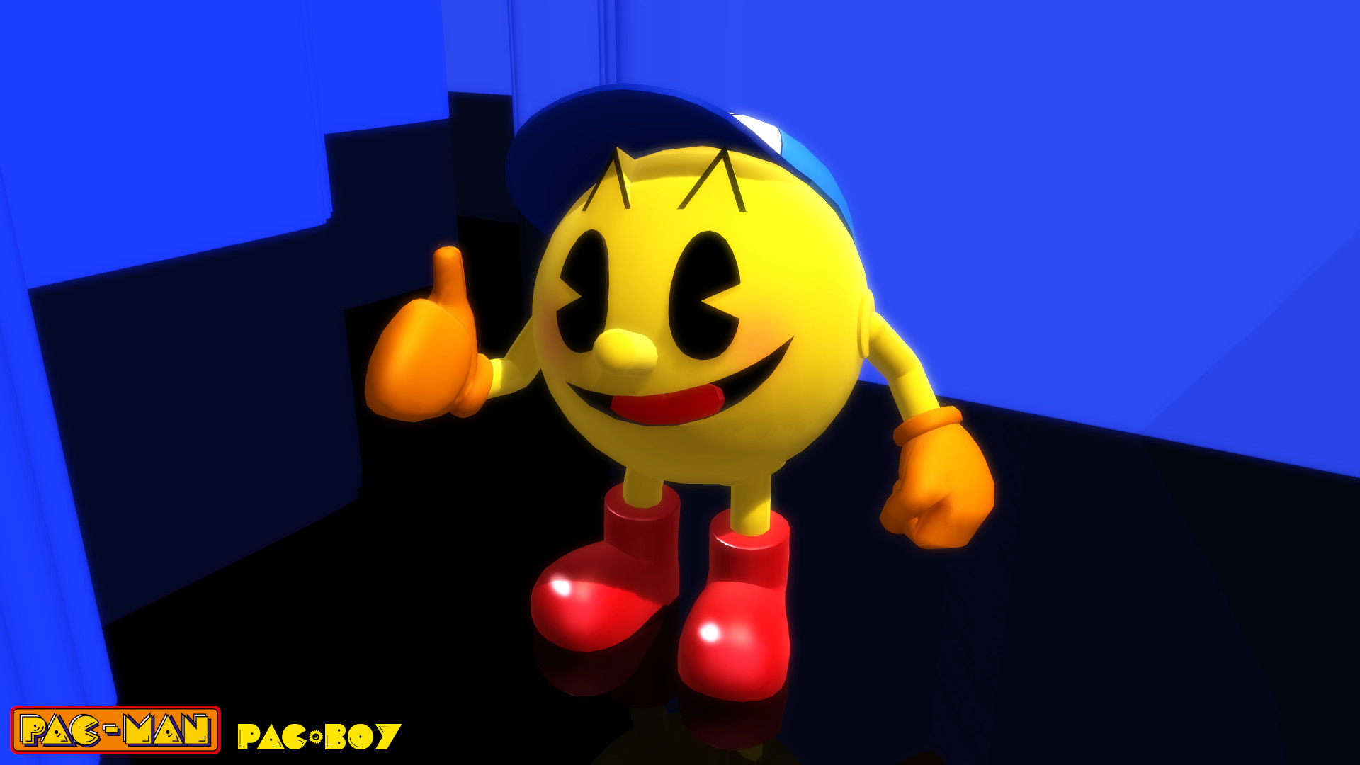 (MMD Model) Pac-Boy Download by SAB64 on DeviantArt