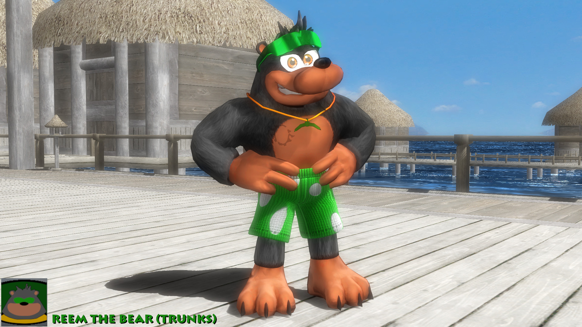 (MMD Model) Reem the Bear (Trunks) Download by SAB64 on DeviantArt