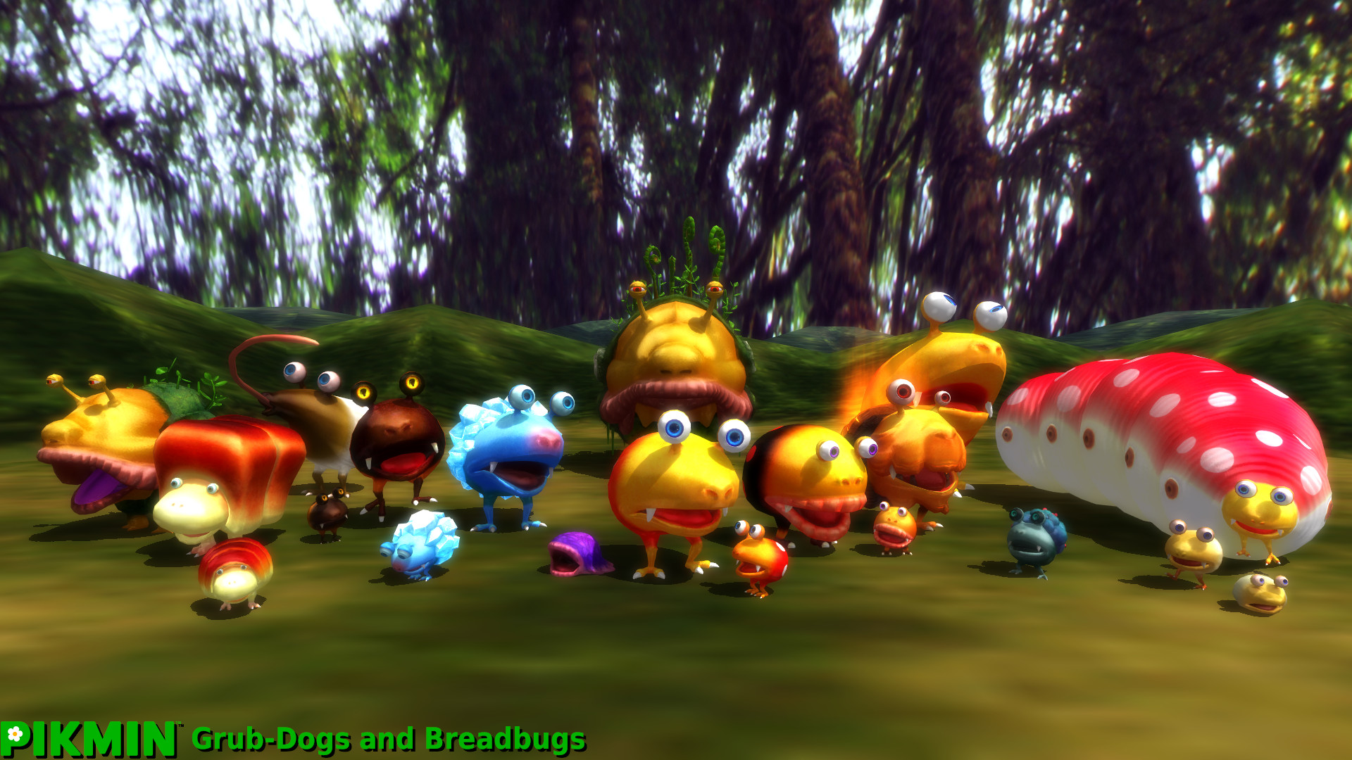 (MMD Model) Grub-Dogs and Breadbugs (Pikmin 4) DL by SAB64 on DeviantArt