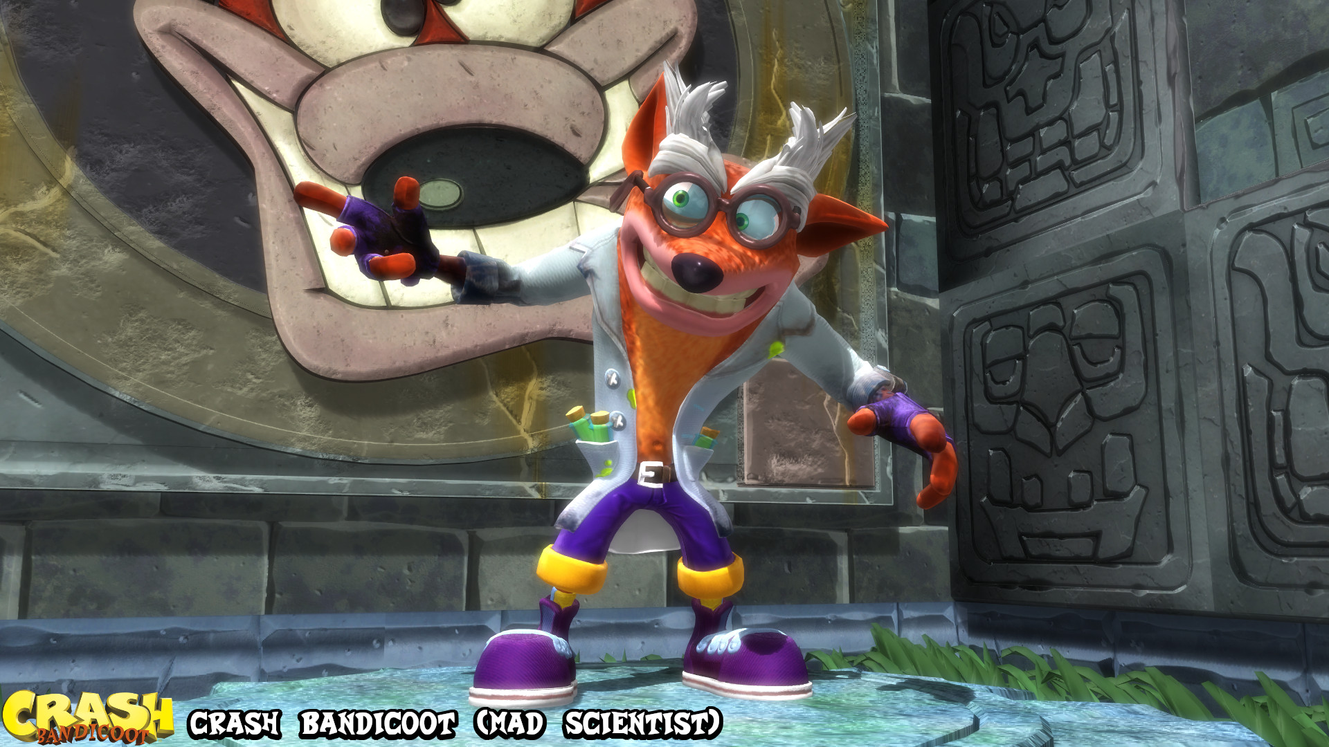 (MMD Model) Crash Bandicoot (Mad Scientist) DL by SAB64 on DeviantArt
