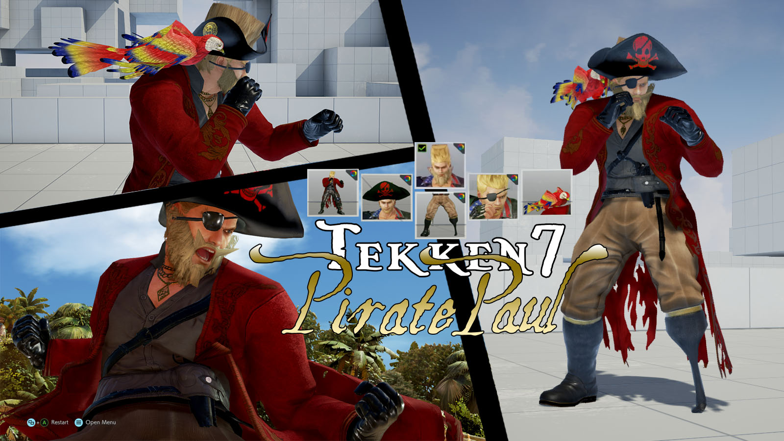 TEKKEN 7 Paul Pirate MOD by thebigbenj on DeviantArt