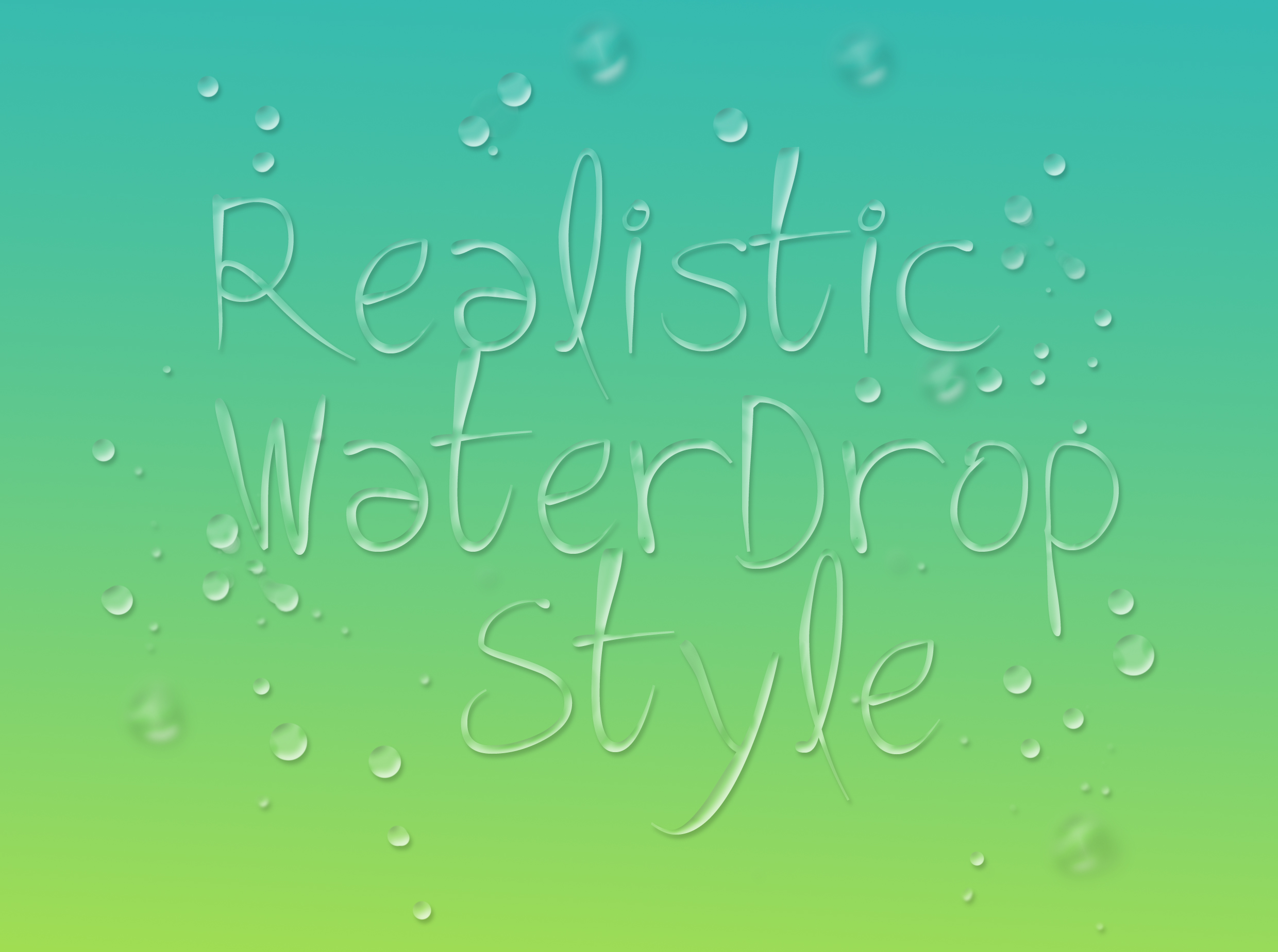 Realistic Water drop PS style by Fredrik-JA on DeviantArt