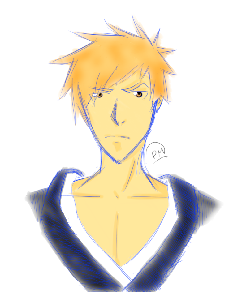 Ichigo Doodle by wonderwhat46 on DeviantArt