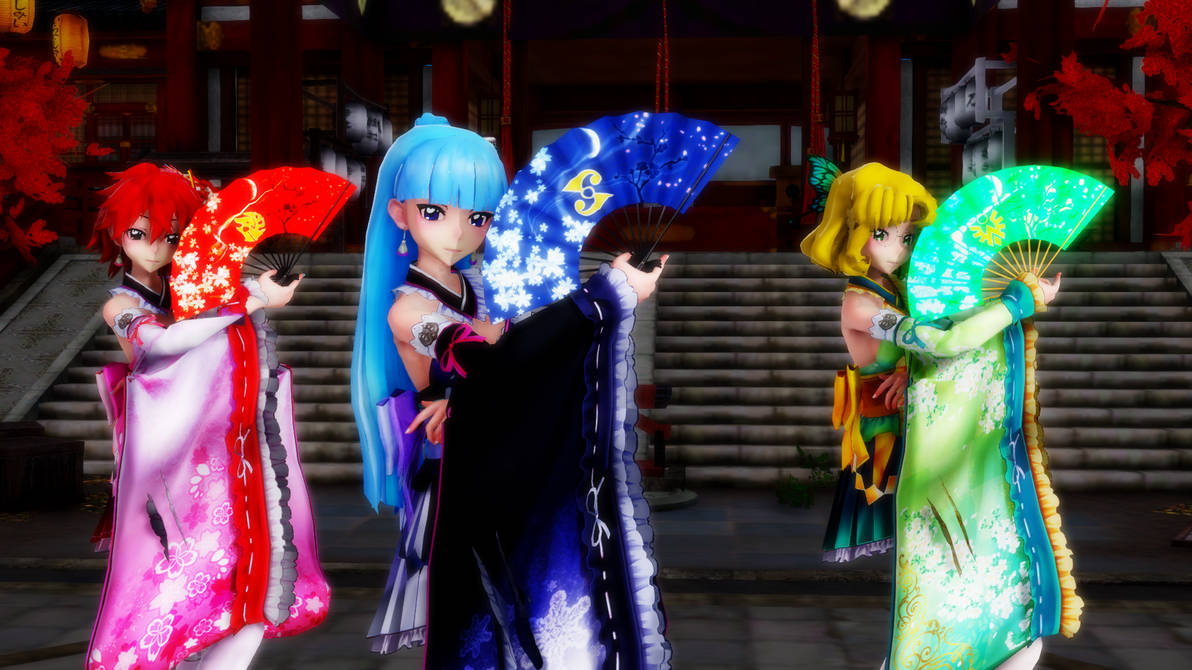 [MMD] Kyouki Ranbu (Magic Knight Rayearth) by umi-viera on DeviantArt